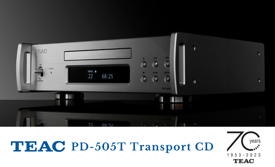 Transport CD Teac PD-505T z jubileuszowej serii Reference 500